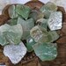 Emerald Green Calcite Large Chunks Raw Rough Palm Crystal Natural Stone Mineral Specimen ...