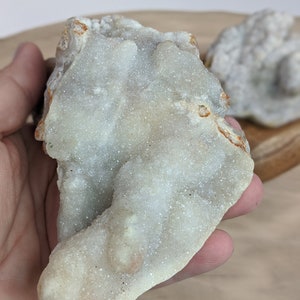Sparkly Botryoidal Chalcedony Druzy Quartz Stalactite Large Natural ...