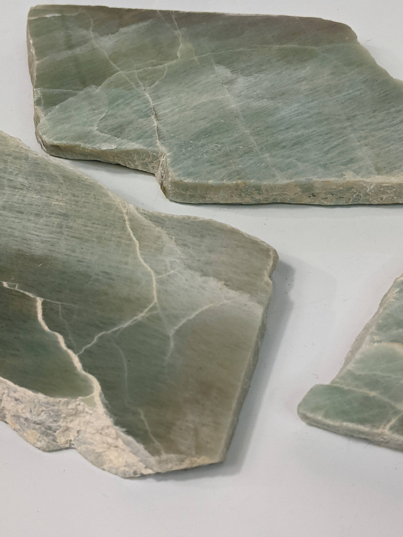 Large Garnierite Green Moonstone Slabs Polished Gemmy Charging - Etsy