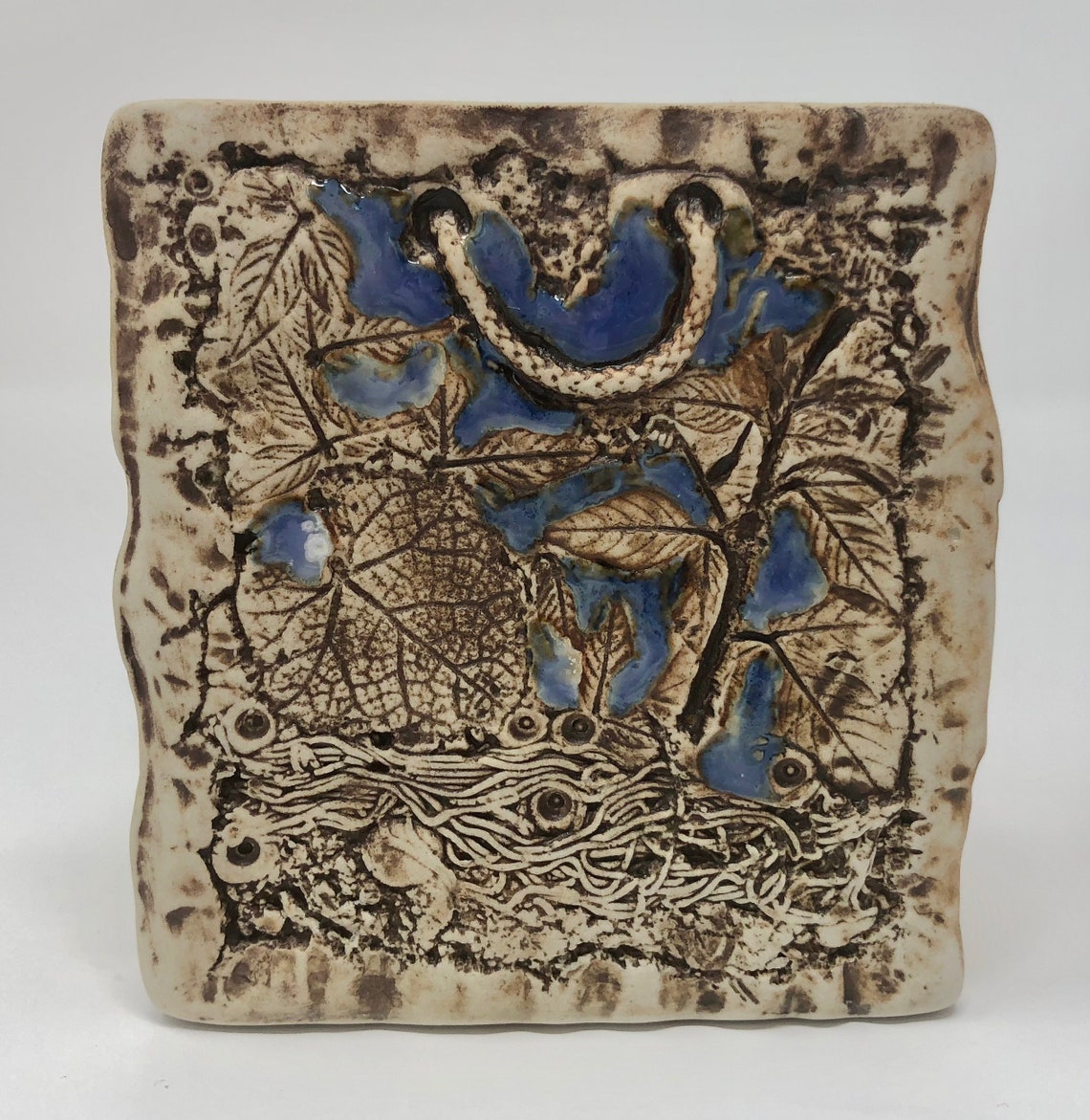 RESERVED Vintage Tenmoku Pottery Vase Malaysia Handicraft | Etsy