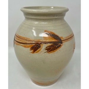 Bruning Studio Pottery 8 Vase, Signed Studio Pottery, 2001, Wheat ...