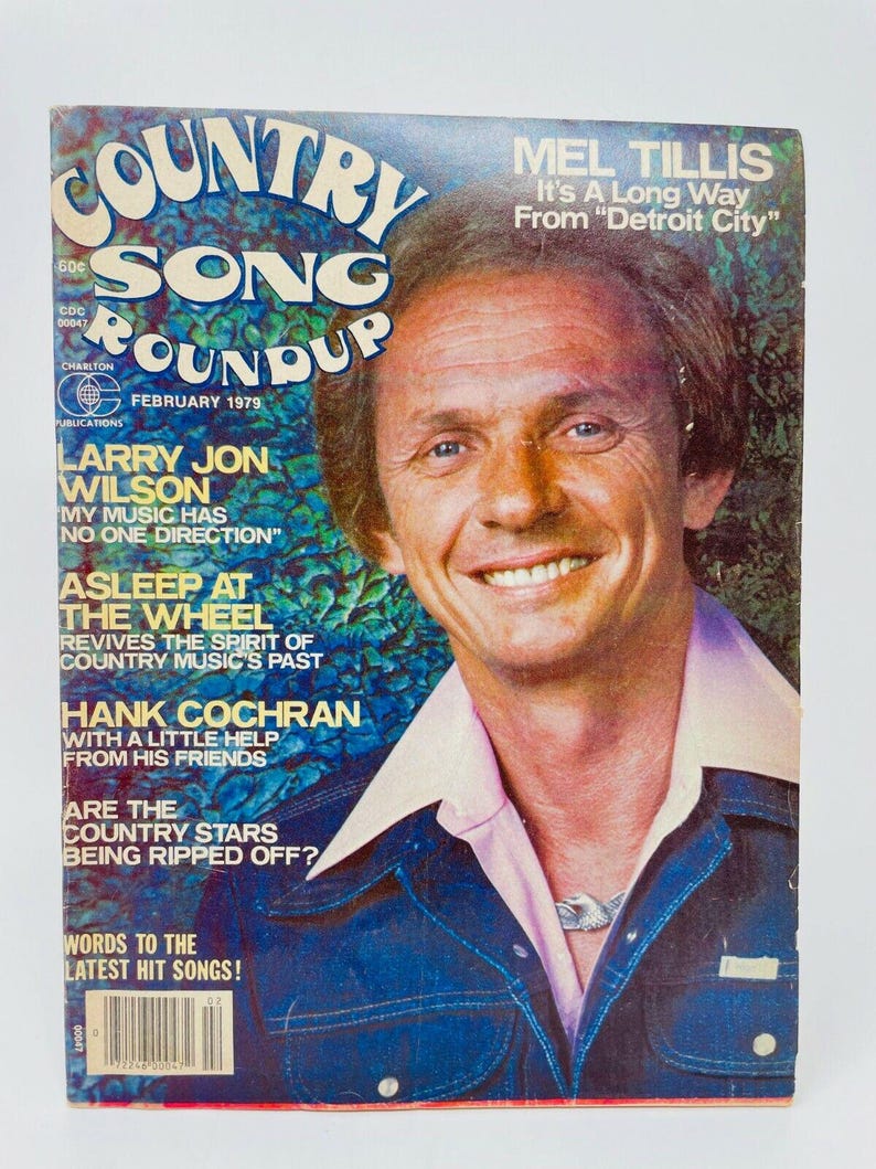 Country Song Roundup Magazine, Feb 1979, Mel Tillis, Lyrics, Ads ...