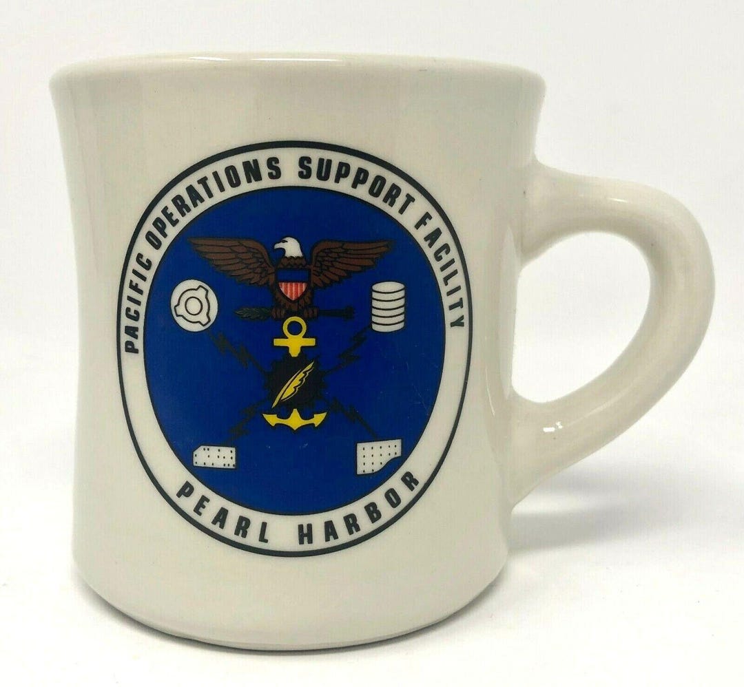 Pacific Operations Support Facility Pearl Harbor Mug, Restaurant Ware ...