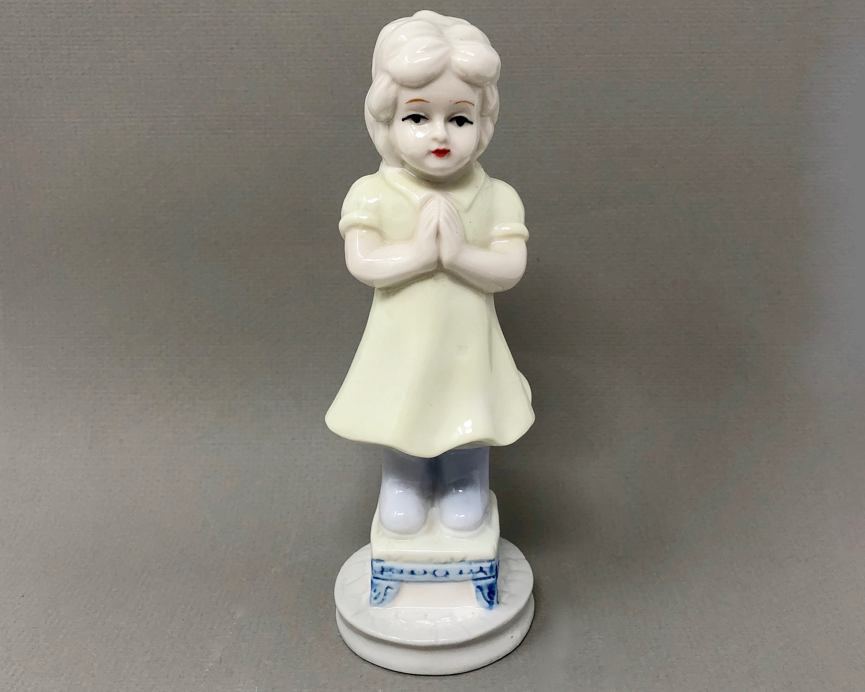 Vintage Praying Girl Porcelain Figurine K's Collection | Etsy