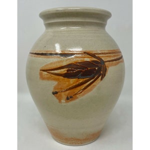 Bruning Studio Pottery 8 Vase, Signed Studio Pottery, 2001, Wheat ...