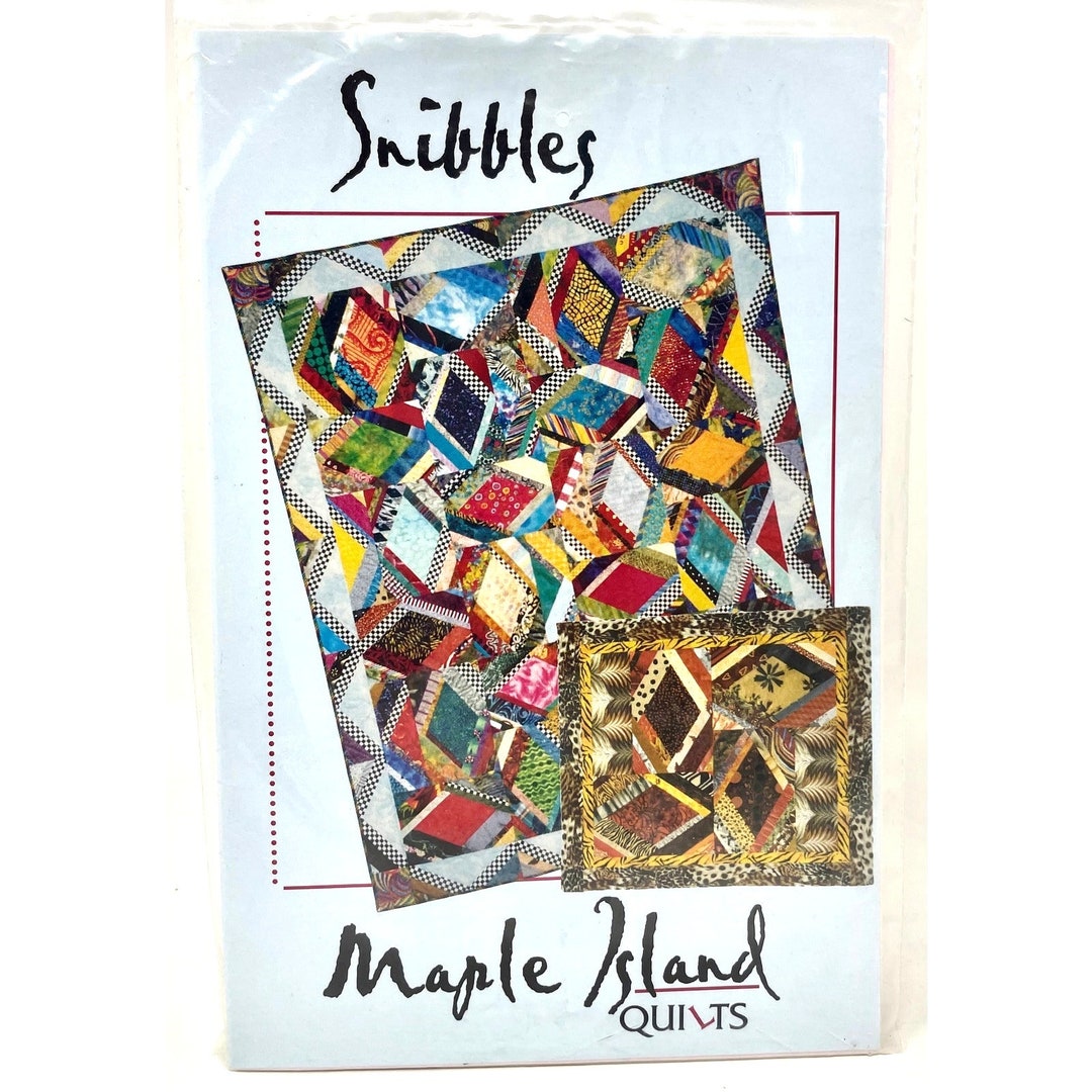 Snibbles Quilt Pattern a Frugal Fun Design, Maple Island Quilts, 635 NEW - Etsy