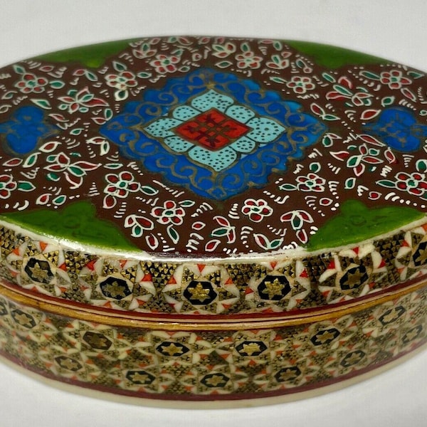Kashmir Lacquer Box - Etsy