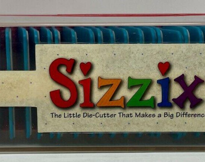 Sizzix Sizzlits Funky Brush Font, Letters, Numbers, Punctuation ...