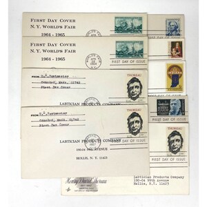 32 First Day of Issue Stamps Envelopes, Vintage 1960s, 15 Different ...