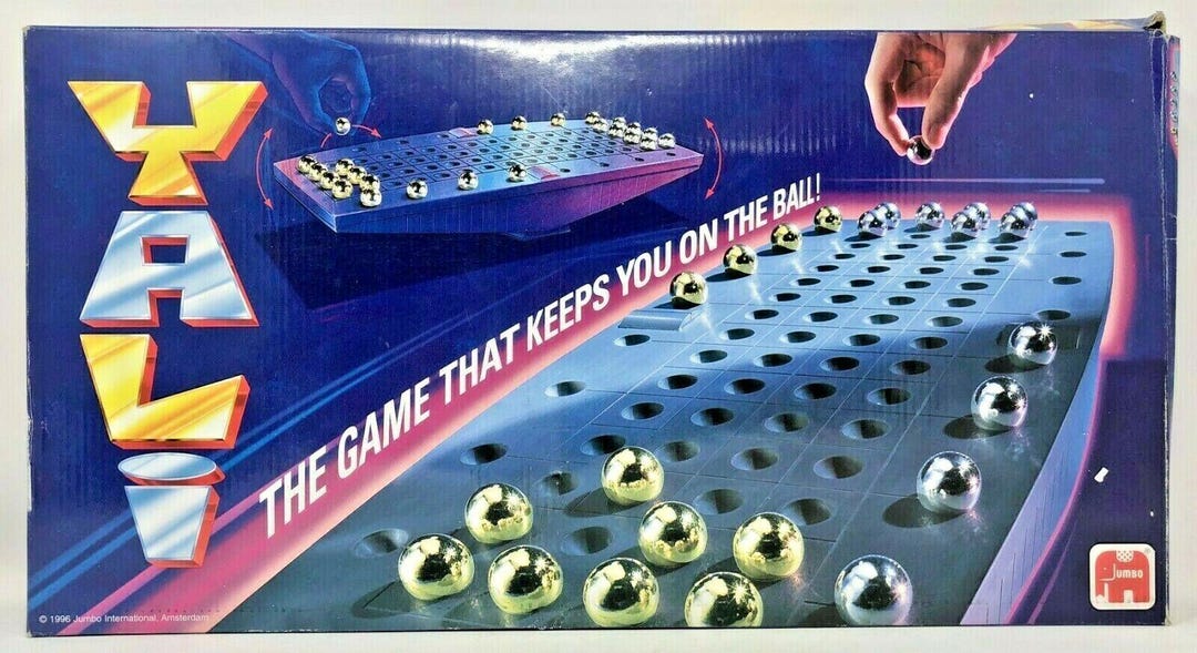 Yali A Balancing Game That Keeps You on the Ball! 1996 Logic Game - Etsy