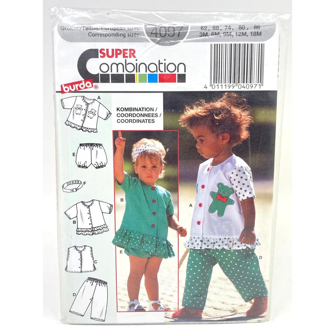 Super Combination Pattern Kids Mix & Match Coordinates Sizes 3M-18M ...