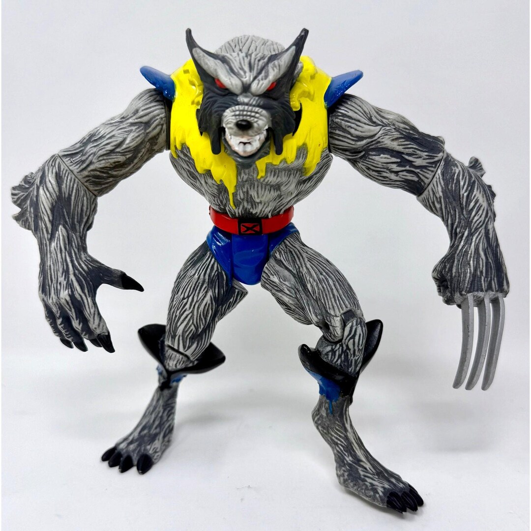 X-men Werewolf Wolverine Mutant Monsters Action Figure 1996 Marvel Toy ...