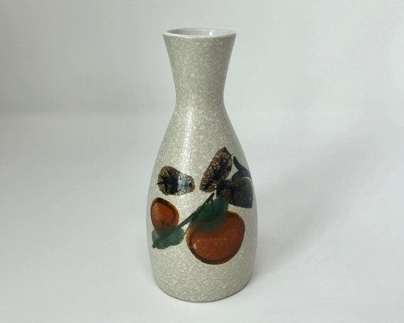 Vintage Sake Server Tokkuri Orange Tree Sake Bottle Asian | Etsy