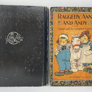 3 Raggedy Ann & Andy Books, Camel Wrinkled Knees, Wishing Pebble, Fat ...