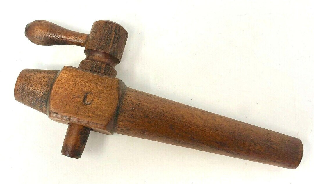 Vintage Wood Bung Tap, Barrel Keg Spigot, Size #0 - C - Etsy