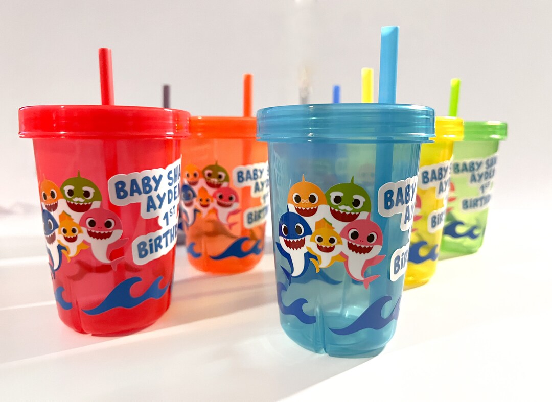 Shark Family Party Favor Cups - Etsy