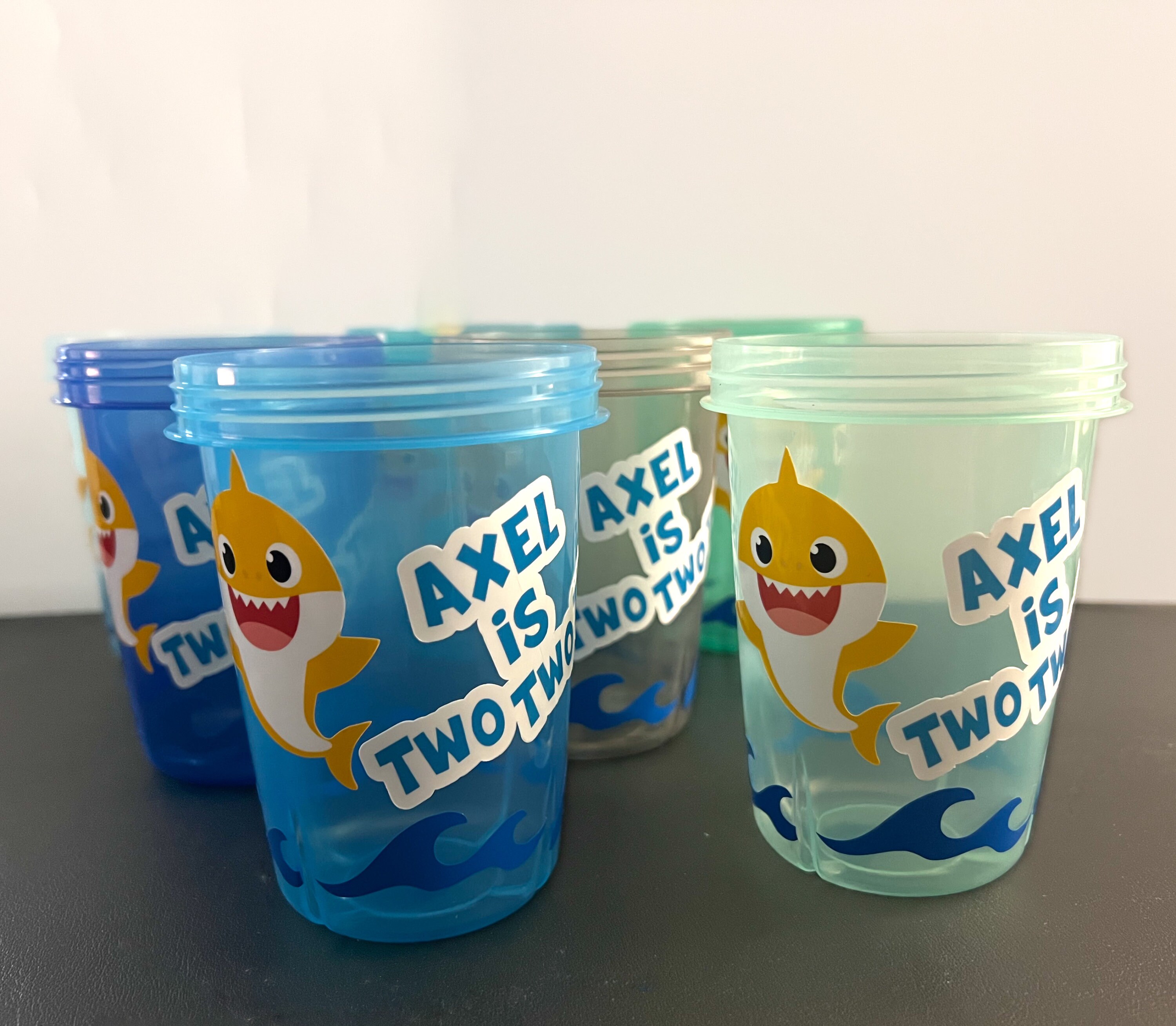 Baby Shark Party Favor Cups - Etsy UK