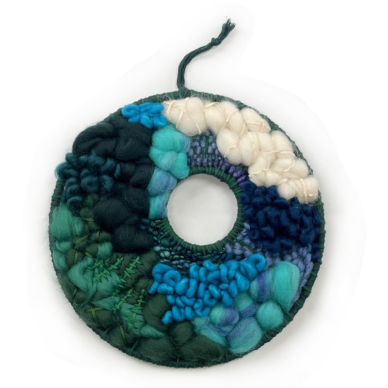 Round Woven Wall Hanging - Etsy