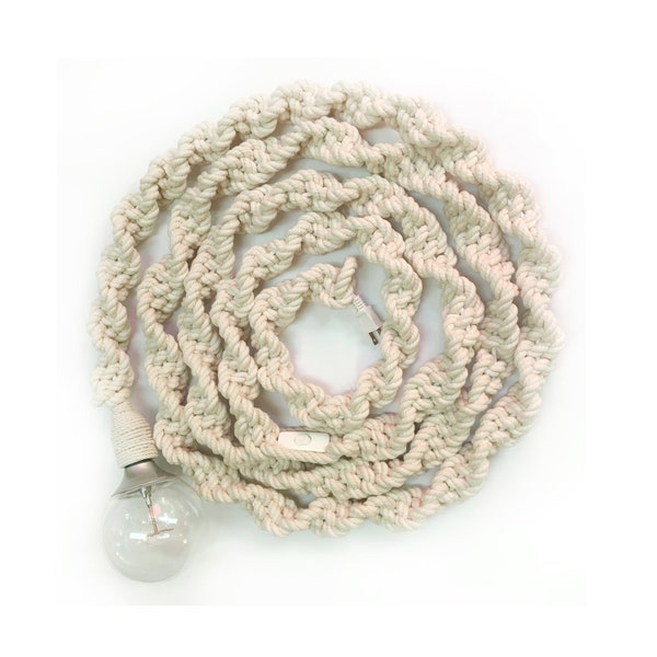 Macrame Light - Etsy