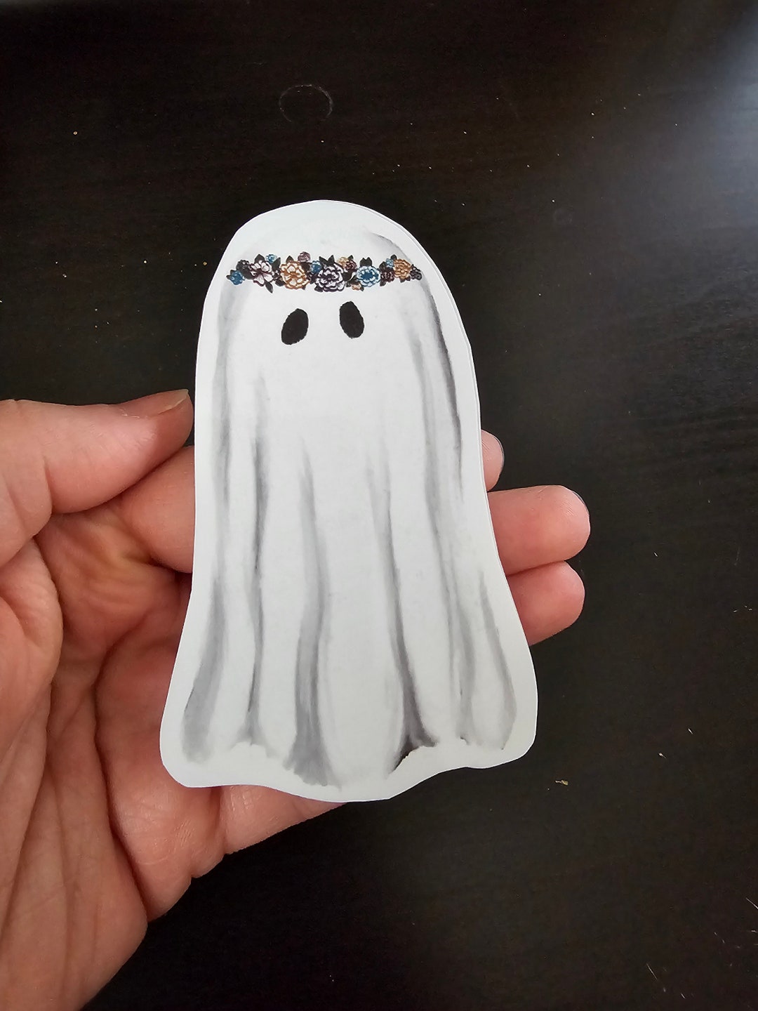 Cute Ghost Sticker, Ghost Decal for Journals, Bujo Sticker, Halloween ...