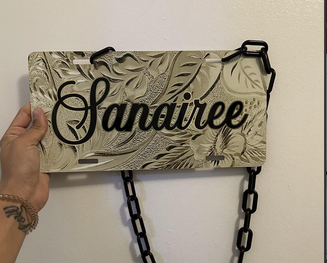 Hawaii Gold Lei Plates Single Name - Etsy