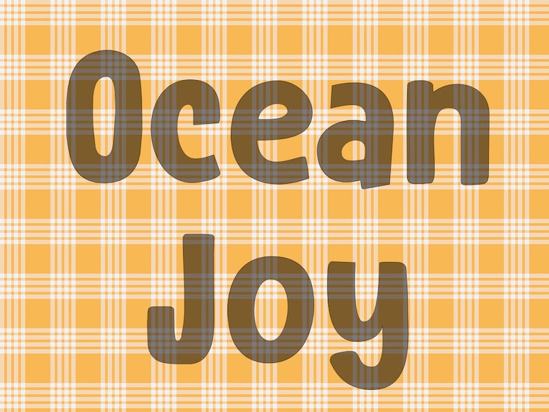 Yellow Palaka Background Hawaiian - Etsy