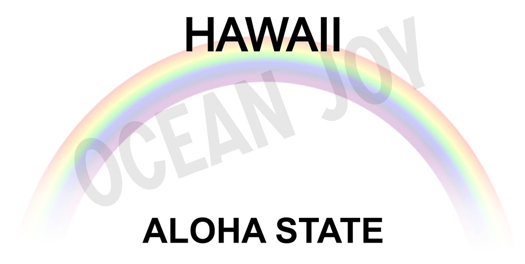 Hawaii Lisence Plate File - Etsy