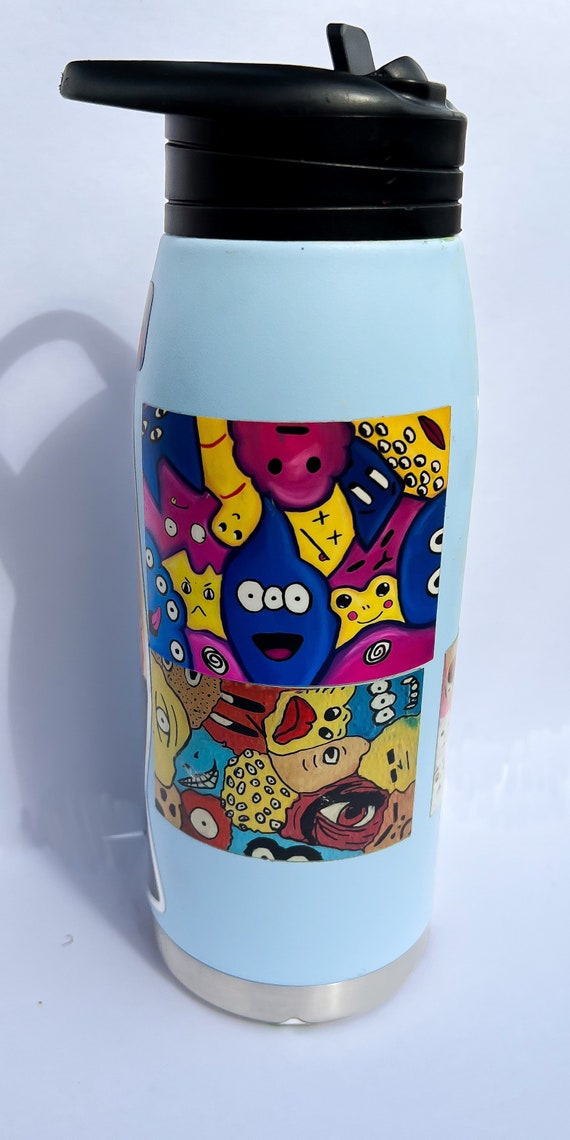 Ugly Faces Vinyl Sticker | Etsy