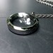 Round Floating Locket Glass Living Memory | Stainless Steel ...
