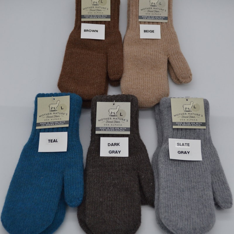 Mens Wool Mittens - Etsy