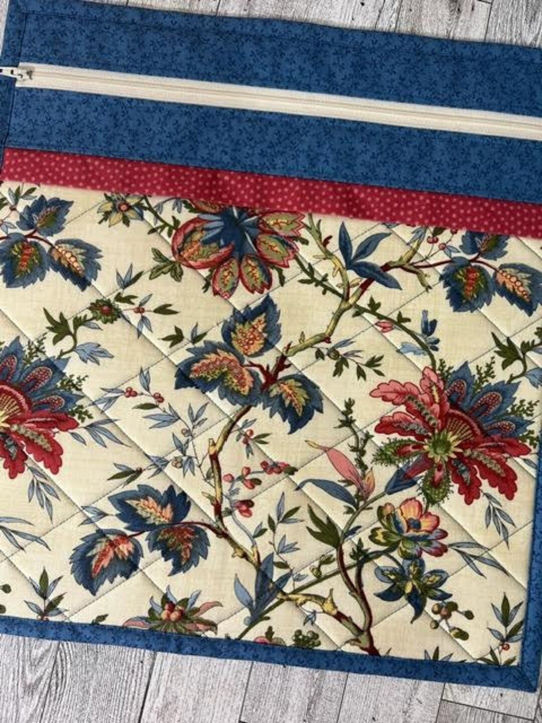 Project Bag - Cross Stitch Bag - Quilted Project Bag - Knitting Bag - Etsy