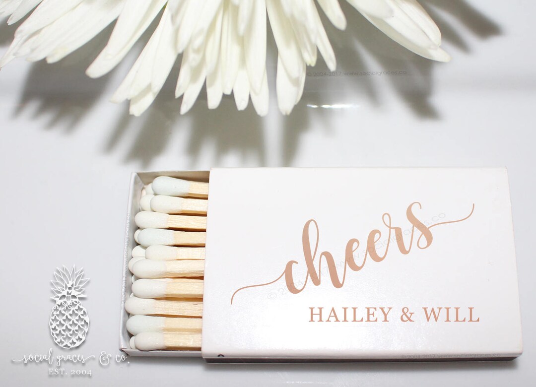 Matchbox Party Favors - Etsy