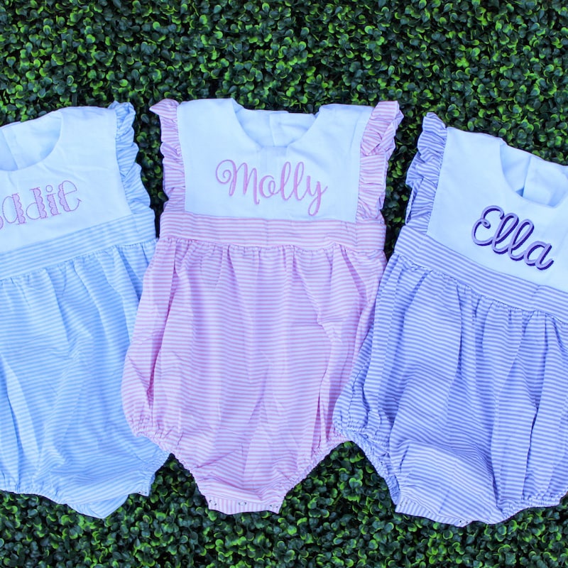 Monogrammed Baby Clothes - Etsy