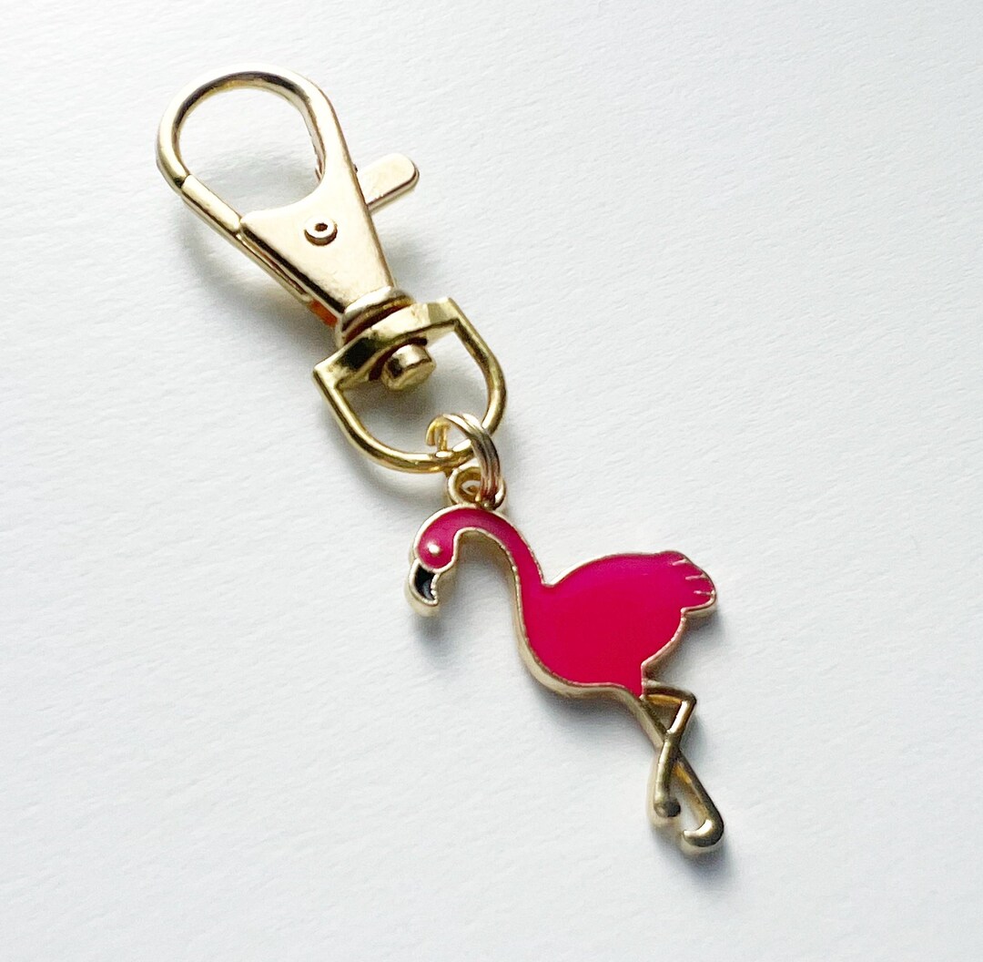 Flamingo Zipper Pull / Cute Zipper Pulls / Flamingo Lover / Backpack ...