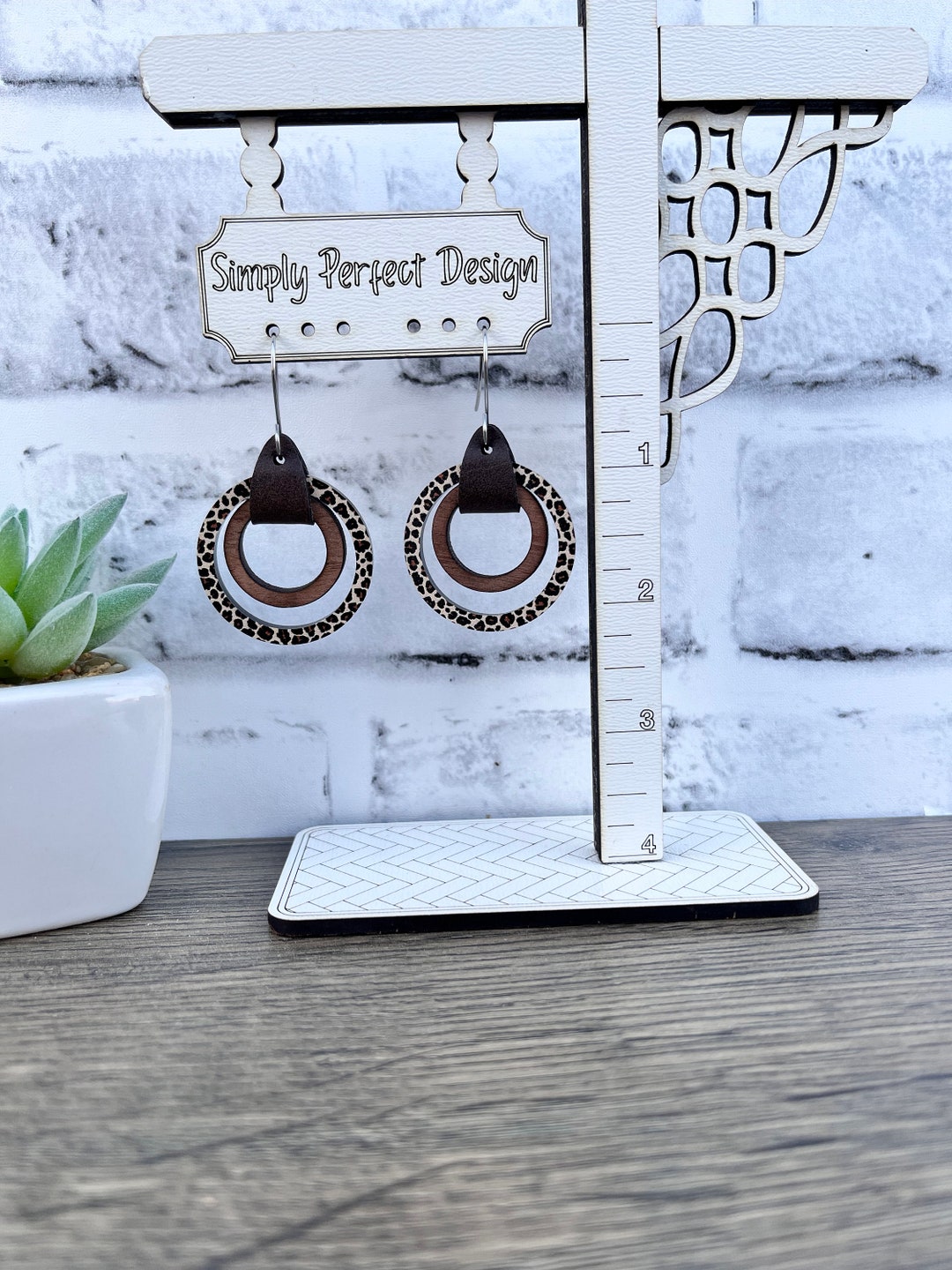 Beautiful Circle Earrings in Bold Colors Colorful Earrings - Etsy