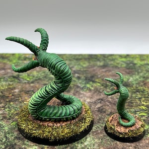 Hand Painted Grick & Grick Alpha Miniatures set of 2 Dnd - Etsy