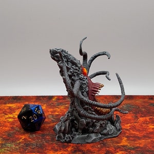Made to Order Hand Painted Roper Miniature (grey Stone) - Dnd, D&D ...