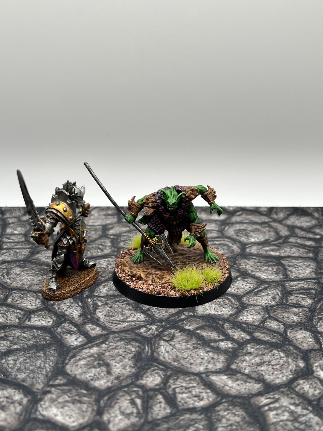Hand Painted Sahuagin Baron Miniature - Dnd, D&D, Pathfinder, TTRPG - Etsy