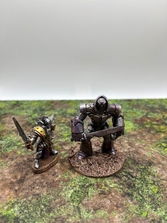Hand Painted Iron Golem Miniature Dnd D&D Pathfinder - Etsy