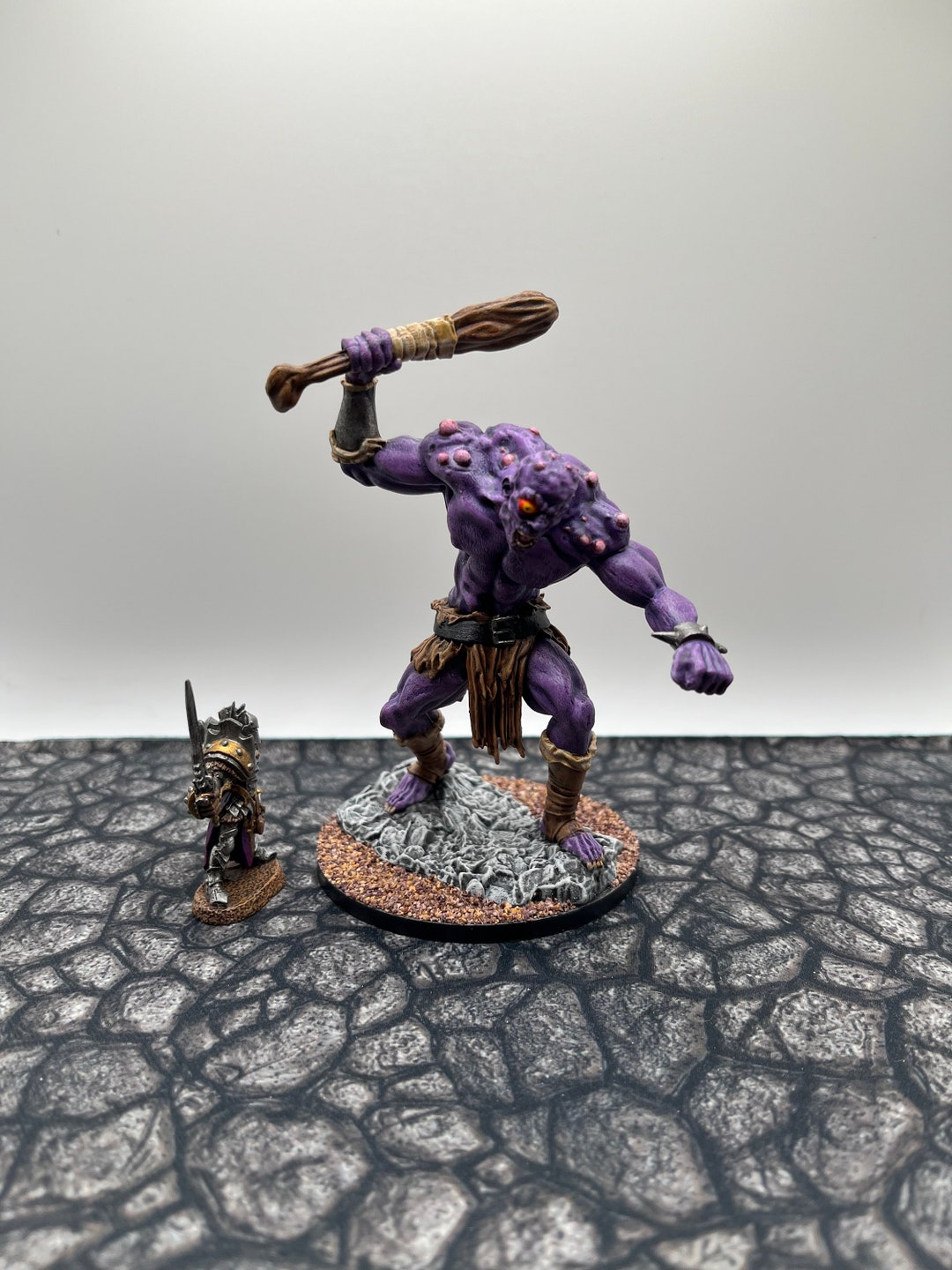 Hand Painted Fomorian Giant Miniature - Dnd, D&D, Pathfinder, TTRPG - Etsy