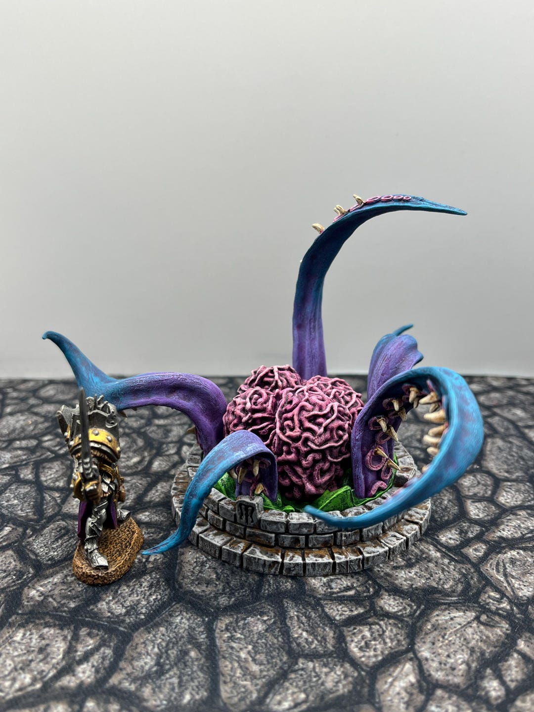 Hand Painted Thing in the Well elder Brain Miniature Dnd, D&D ...