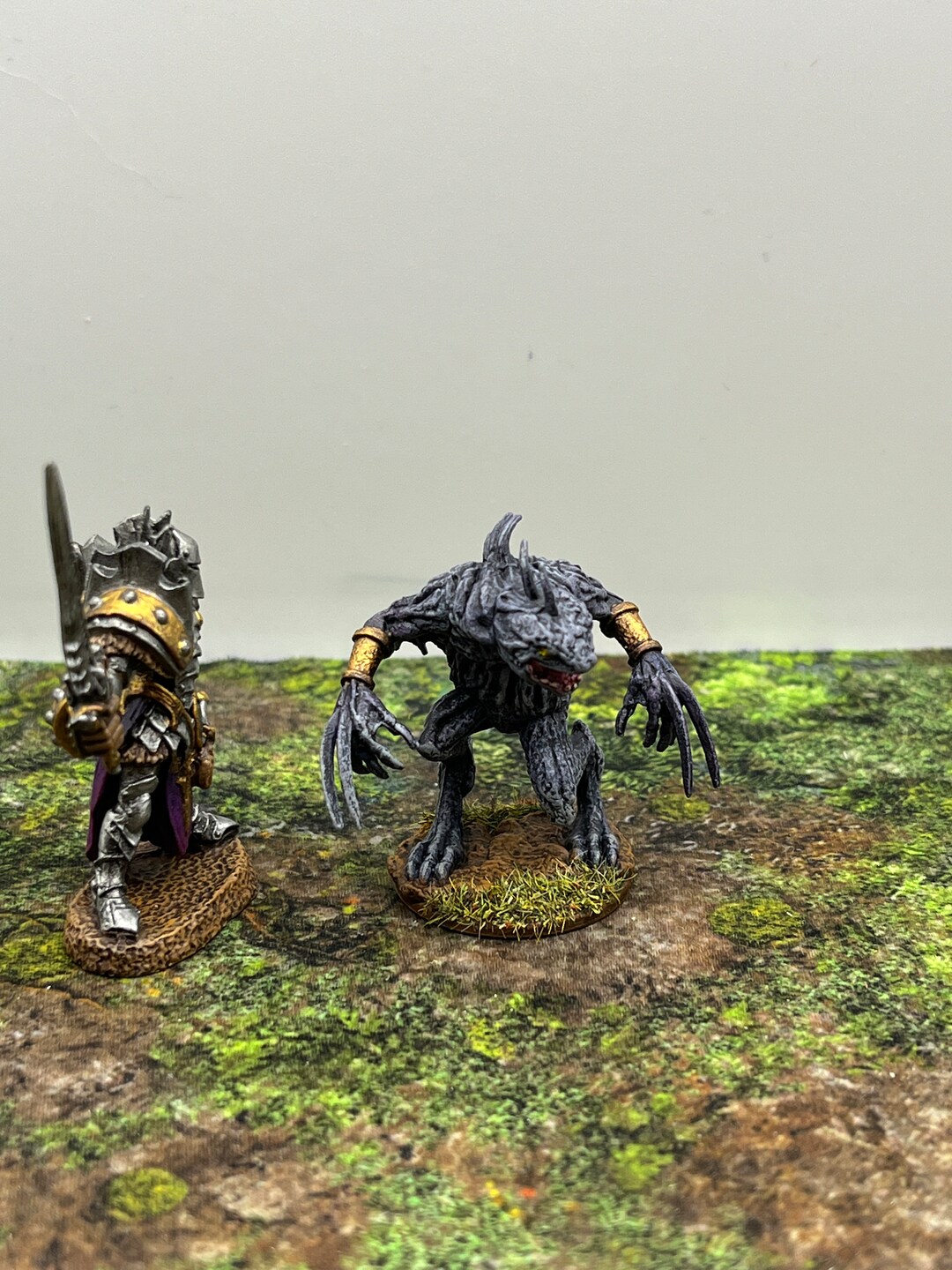 Hand Painted Gray Slaad Miniature - D&D, Dnd, Pathfinder, TTRPG - Etsy