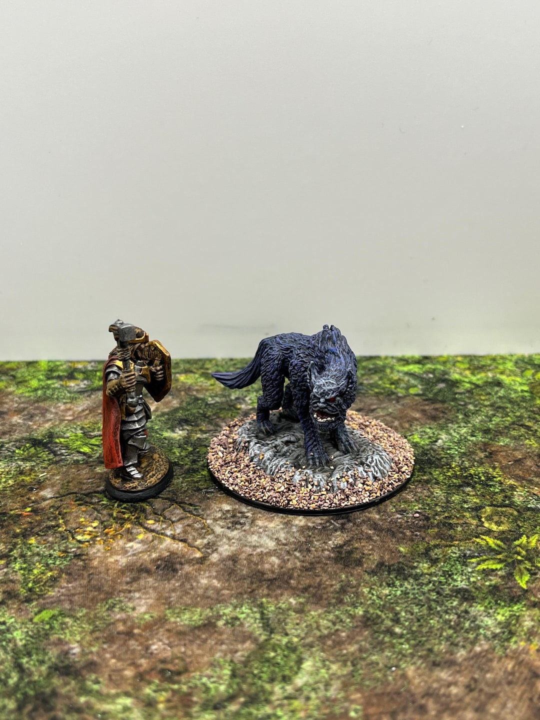 Hand Painted Yeth Hound Miniature - Dnd, D&D, Pathfinder, TTRPG - Etsy