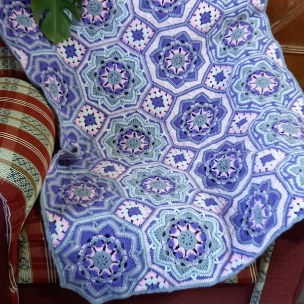 Persian Tile Crochet Pattern - Etsy