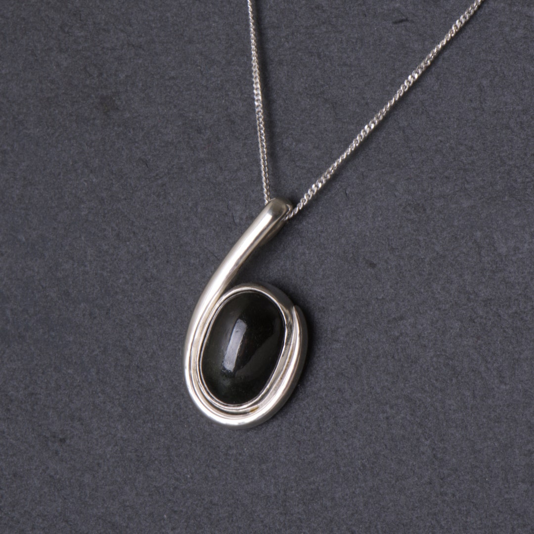 Diopside 4 Ray Star and Sterling Silver Pendant - Etsy