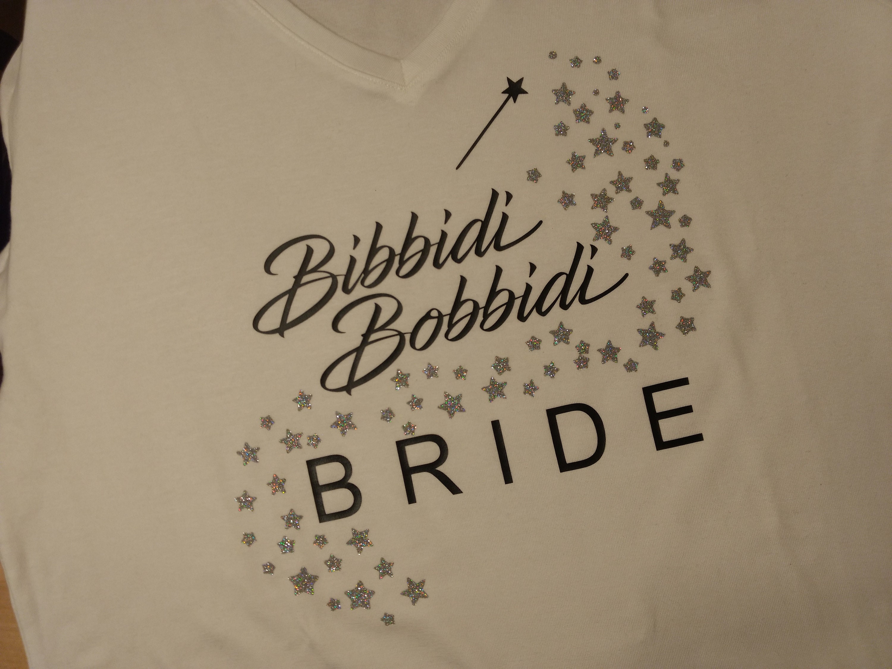 Bibbidi Bobbidi Bride SVG, Party Til Midnight, Wedding Shirts, Mega ...