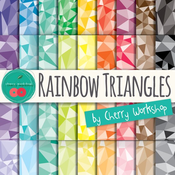 Printable Triangles - Etsy