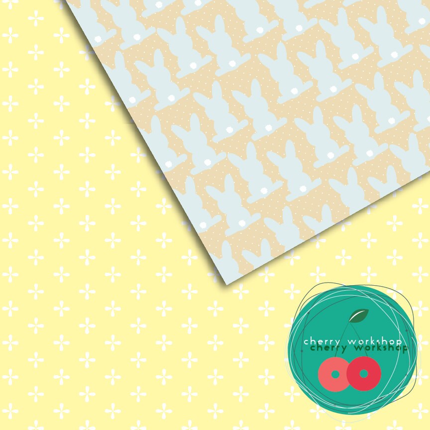 Easter Digital Paper pastel Easter Digital Paper Pack Spring Paper in ...