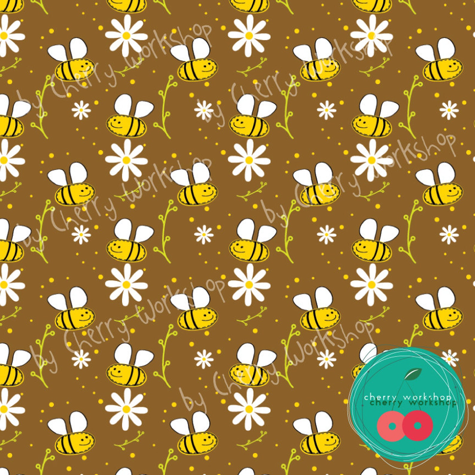 Bee Digital Paper buzzing Bees Bees, Honeycombs, Flower Patterns, Polka ...