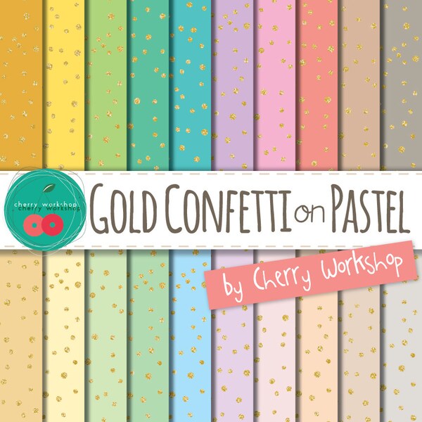 Pastel Confetti - Etsy